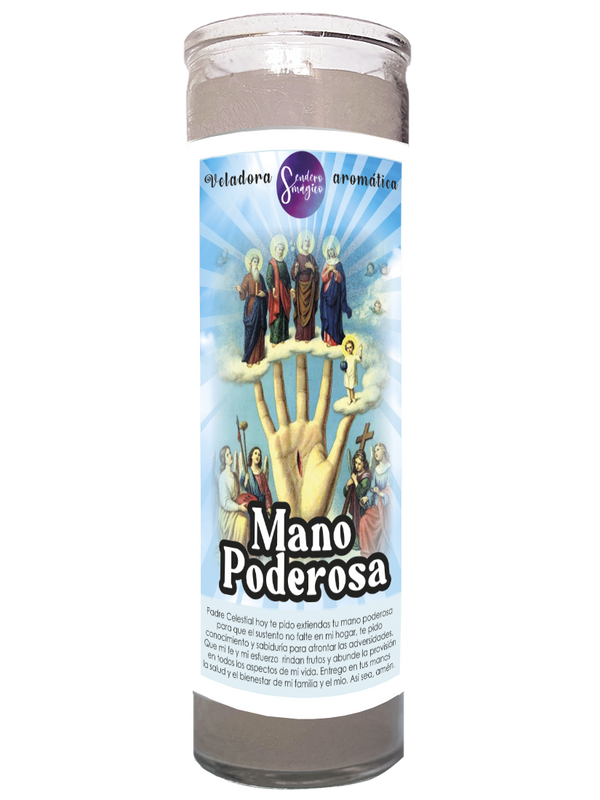 Veladora - Mano Poderosa – Sendero Mágico